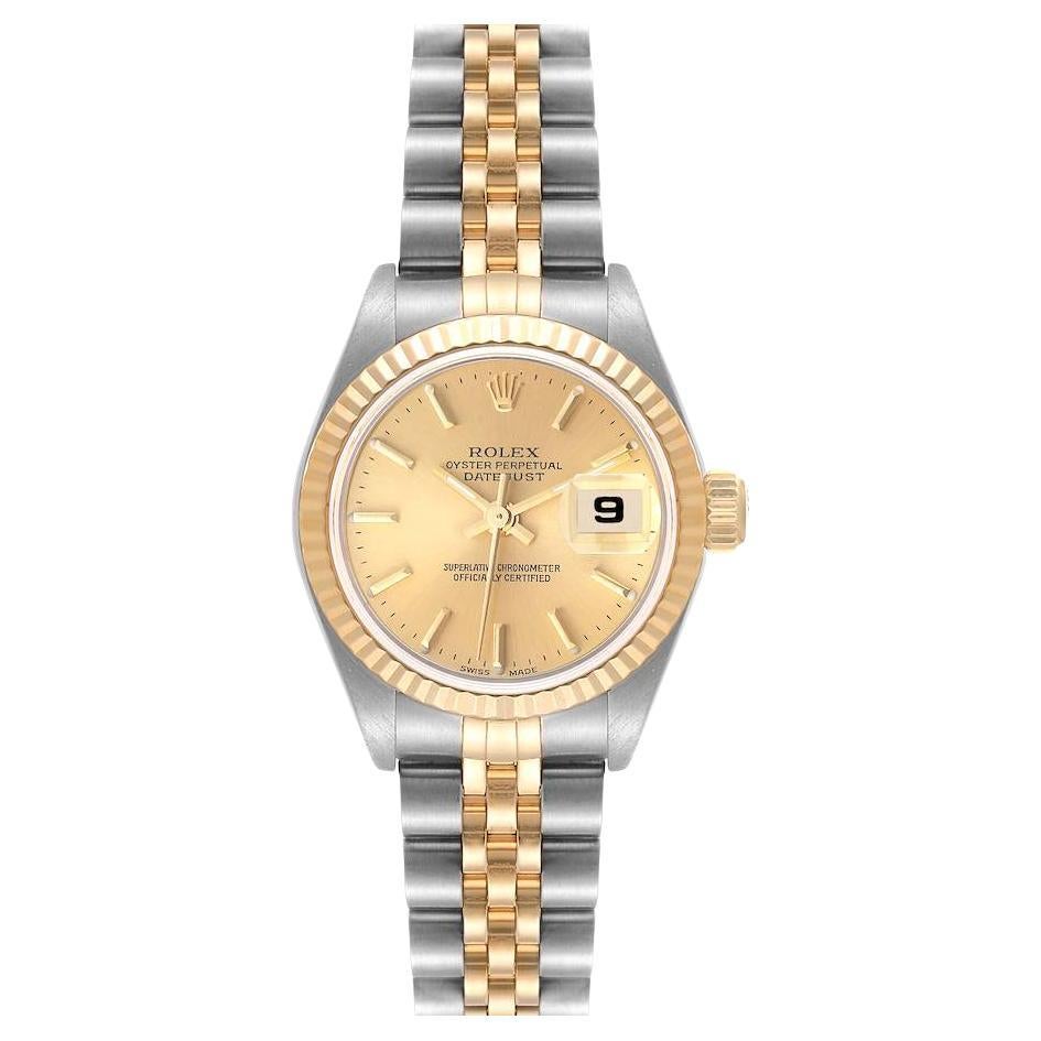 Rolex Midcentury Gold Ladies Watch Bracelet at 1stDibs