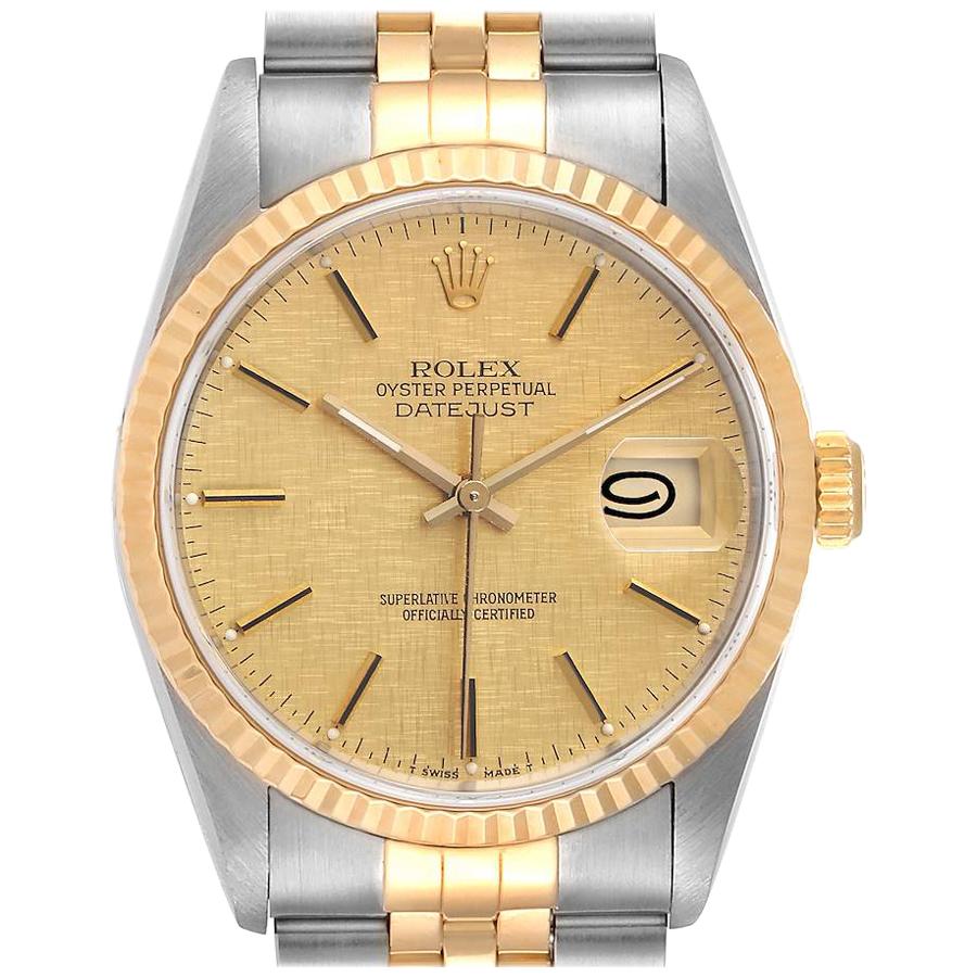 Rolex Datejust 41 126334 dkrdo Diamond Dial Steel 18 Karat Gold Men’s ...