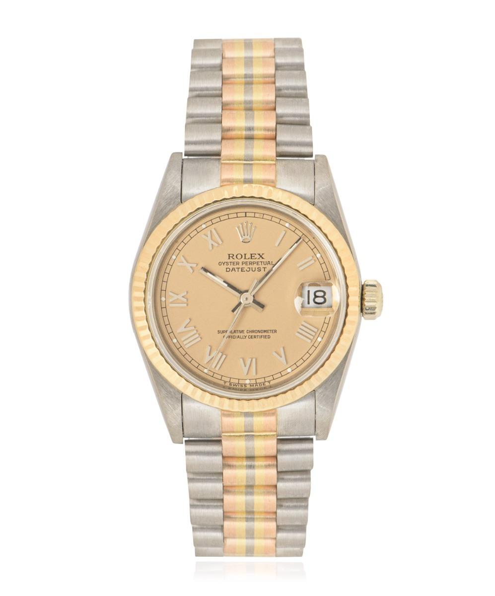 Rolex Datejust Tridor 68279B For Sale at 1stDibs