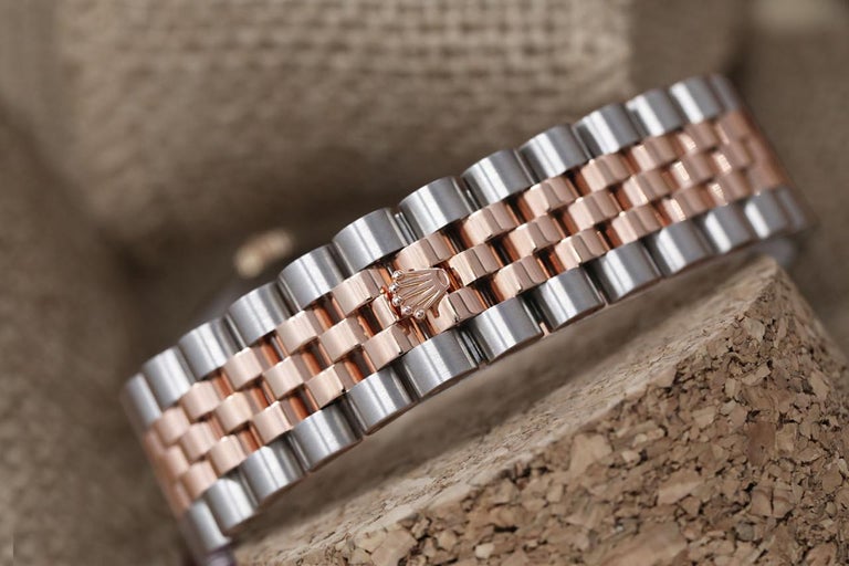Rolex Datejust Turn-o-graph 116261 Two Tone Stainless Steel and Rose ...