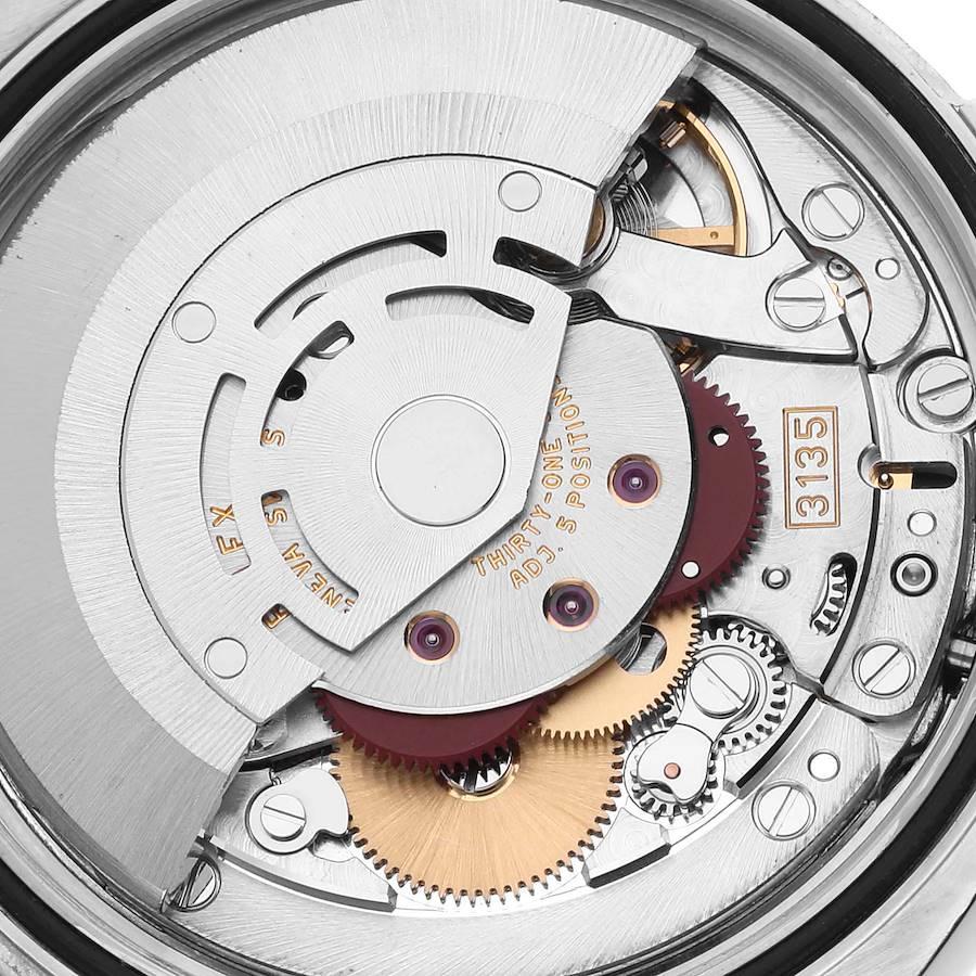 Rolex Datejust Turnograph Steel White Gold Blue Dial Mens Watch 116264 ...