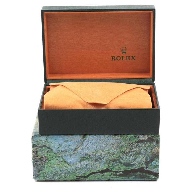 Rolex Datejust Turnograph Steel Yellow Gold Tapestry Dial Watch 16263 ...