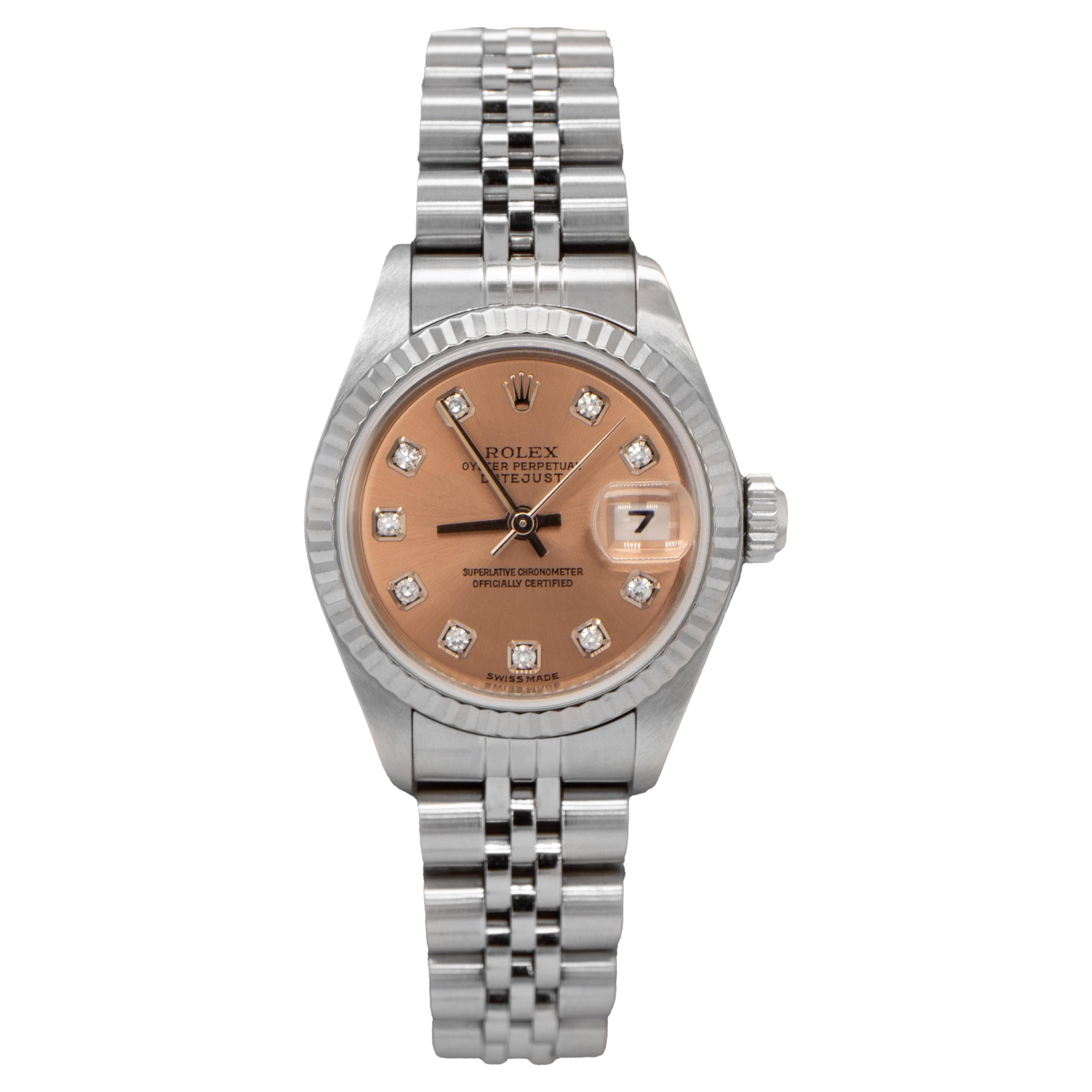 Longines Flagship 26mm Steel Champagne Dial Automatic Ladies Watch L4 ...