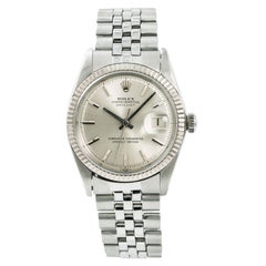 Rolex Datejust 3540, Brown Dial Certified Authentic For Sale at 1stdibs