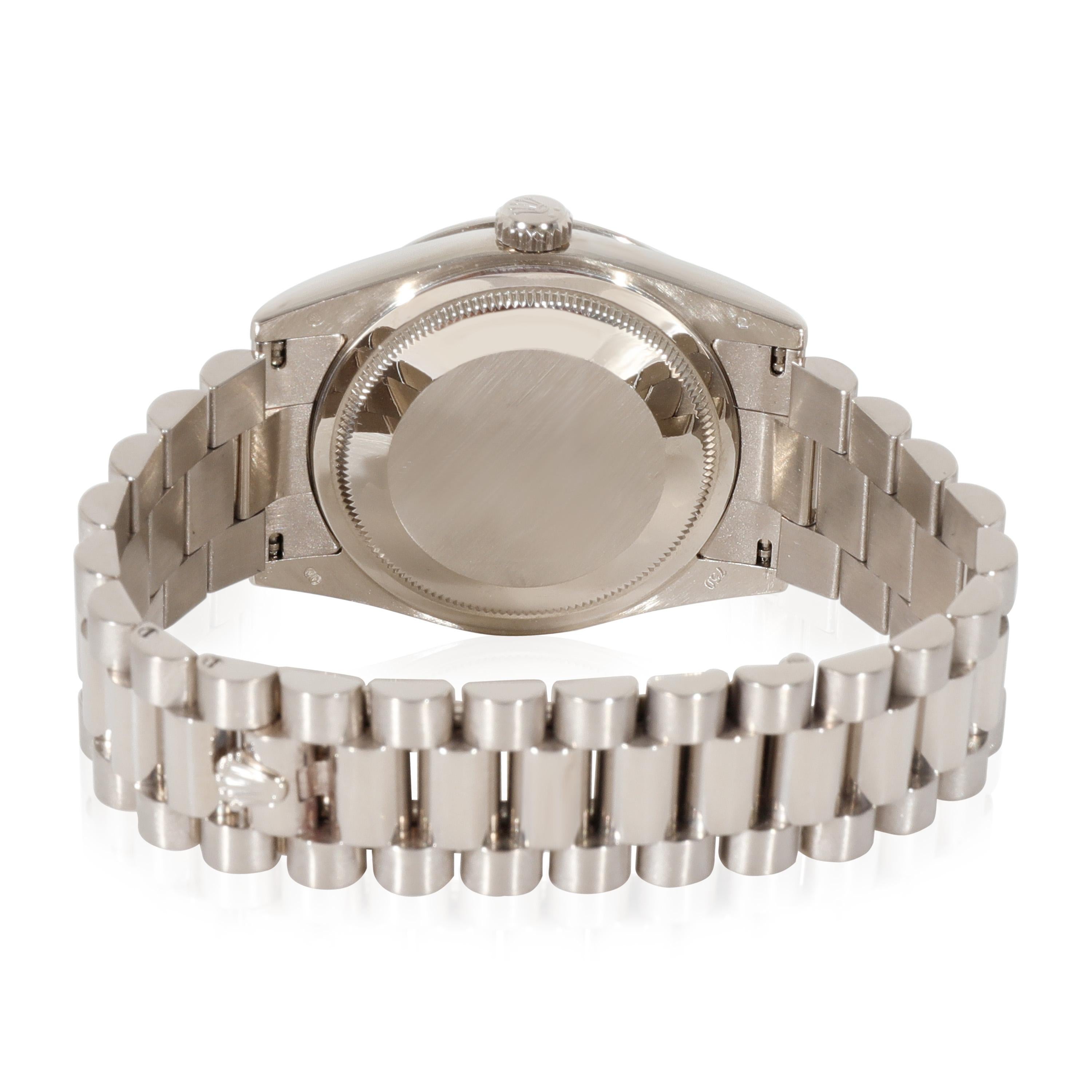 Rolex Day-Date 118239 Men's Watch in 18 Karat White Gold For Sale at ...