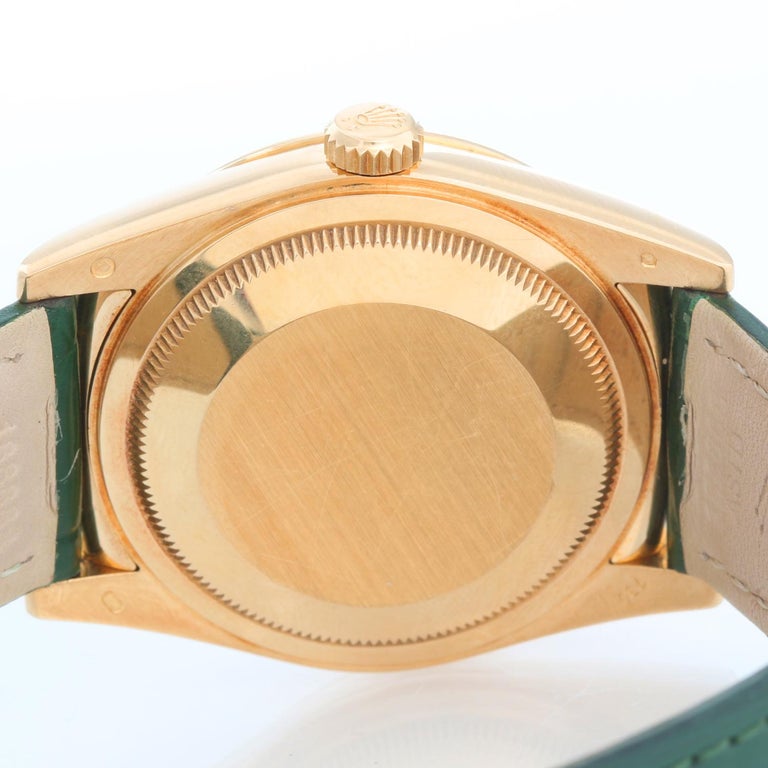 Rolex Day-Date 36 President 18K Yellow Gold Men's Watch 118138 at 1stDibs