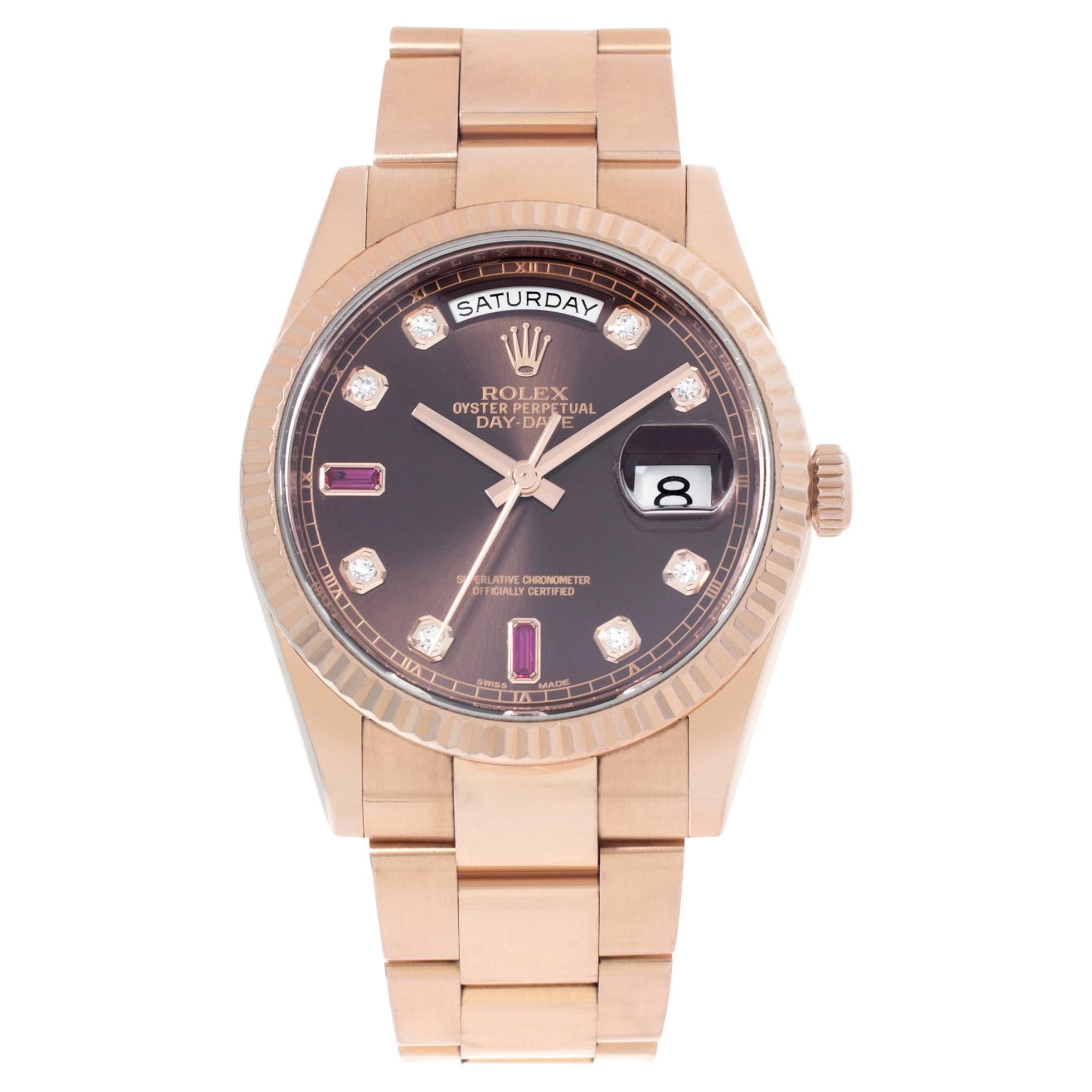 ROLEX Vintage Day-Date Rare Malachite Dial at 1stDibs | malachite rolex ...