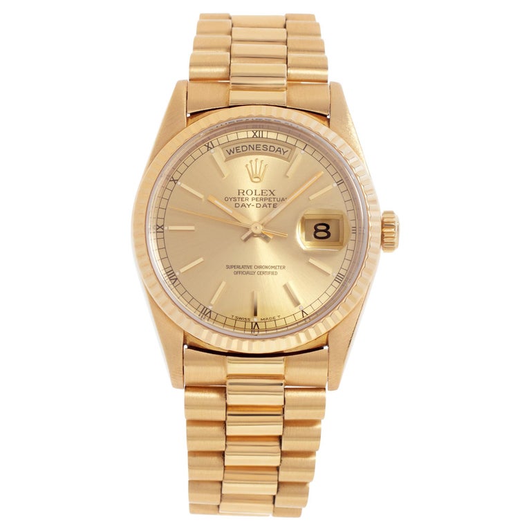 Rolex Day-Date 36mm 18238 at 1stDibs