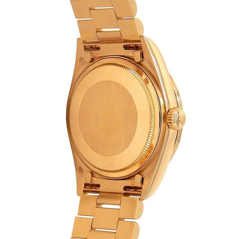 Rolex Day-Date '9 Serial' 18 Karat Yellow Gold Men's Watch Automatic ...
