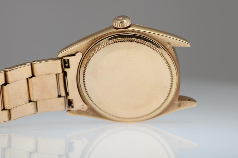 Rolex 18k Rose Gold Day-Date Rose Gold Ref 1802 Wristwatch, circa 1968 ...