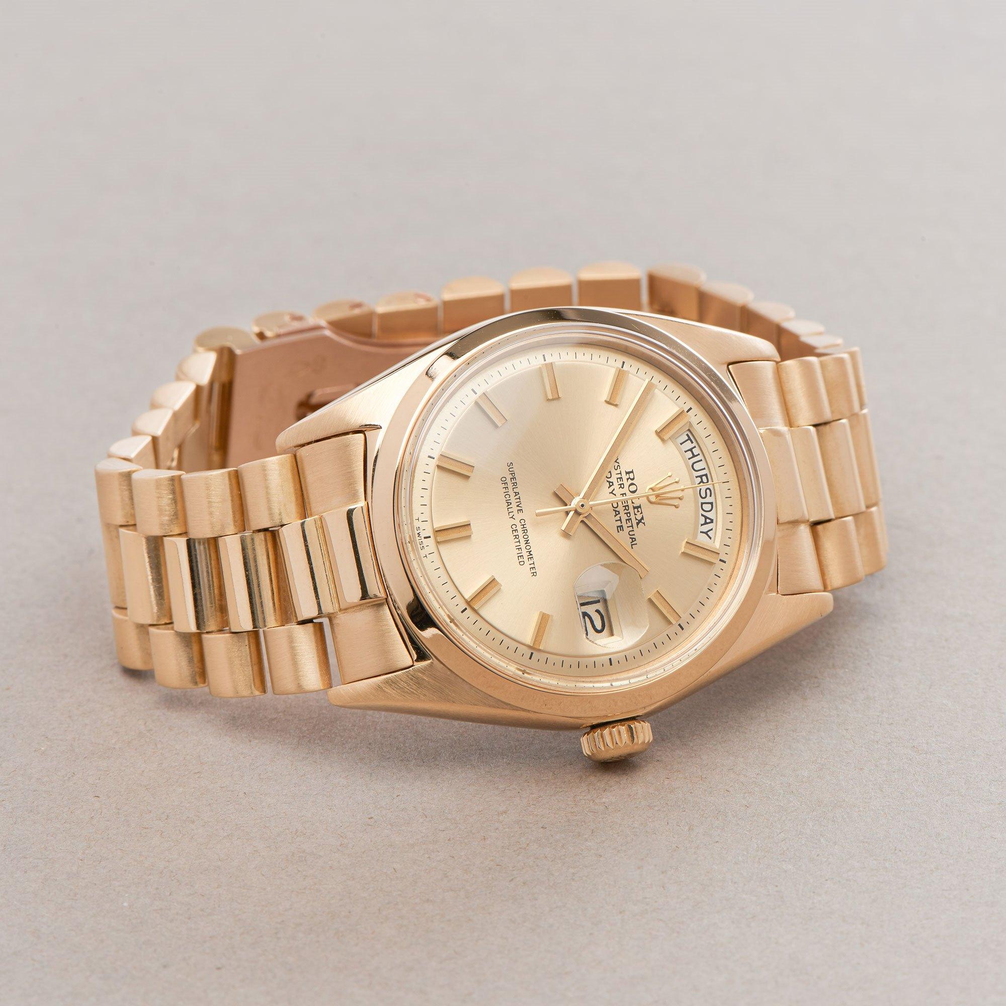 Rolex Day-Date Wideboy 1802 Men Yellow Gold 0 Watch For Sale at 1stDibs ...