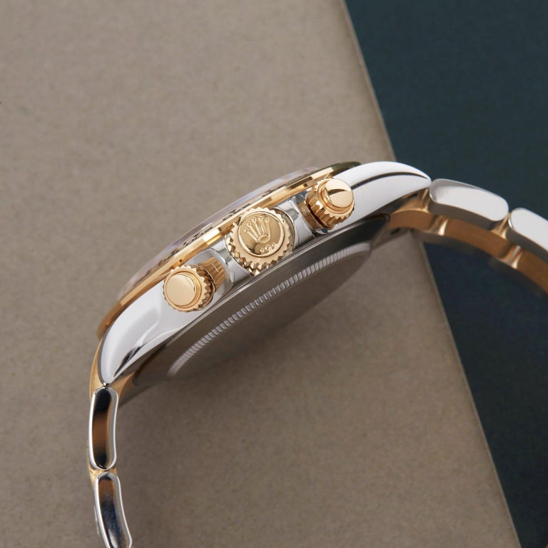 Rolex Daytona 0 116503 Men Stainless Steel and Yellow Gold Cosmograph ...