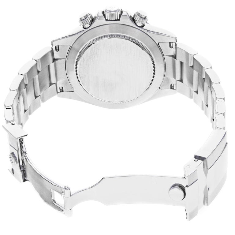 Rolex Daytona 116520 Black Dial Sticks 2006 Stainless Steel Automatic ...