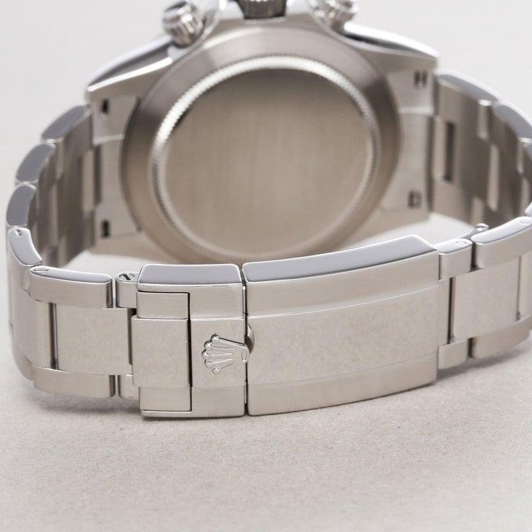 Rolex Daytona 116520 Men Stainless Steel APH'' Dial and ''Engraved ...