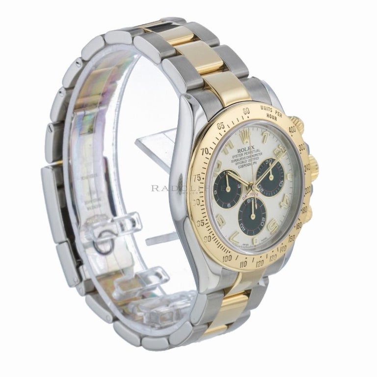 Rolex Daytona 116523, Blue Dial, Certified and Warranty For Sale at 1stDibs