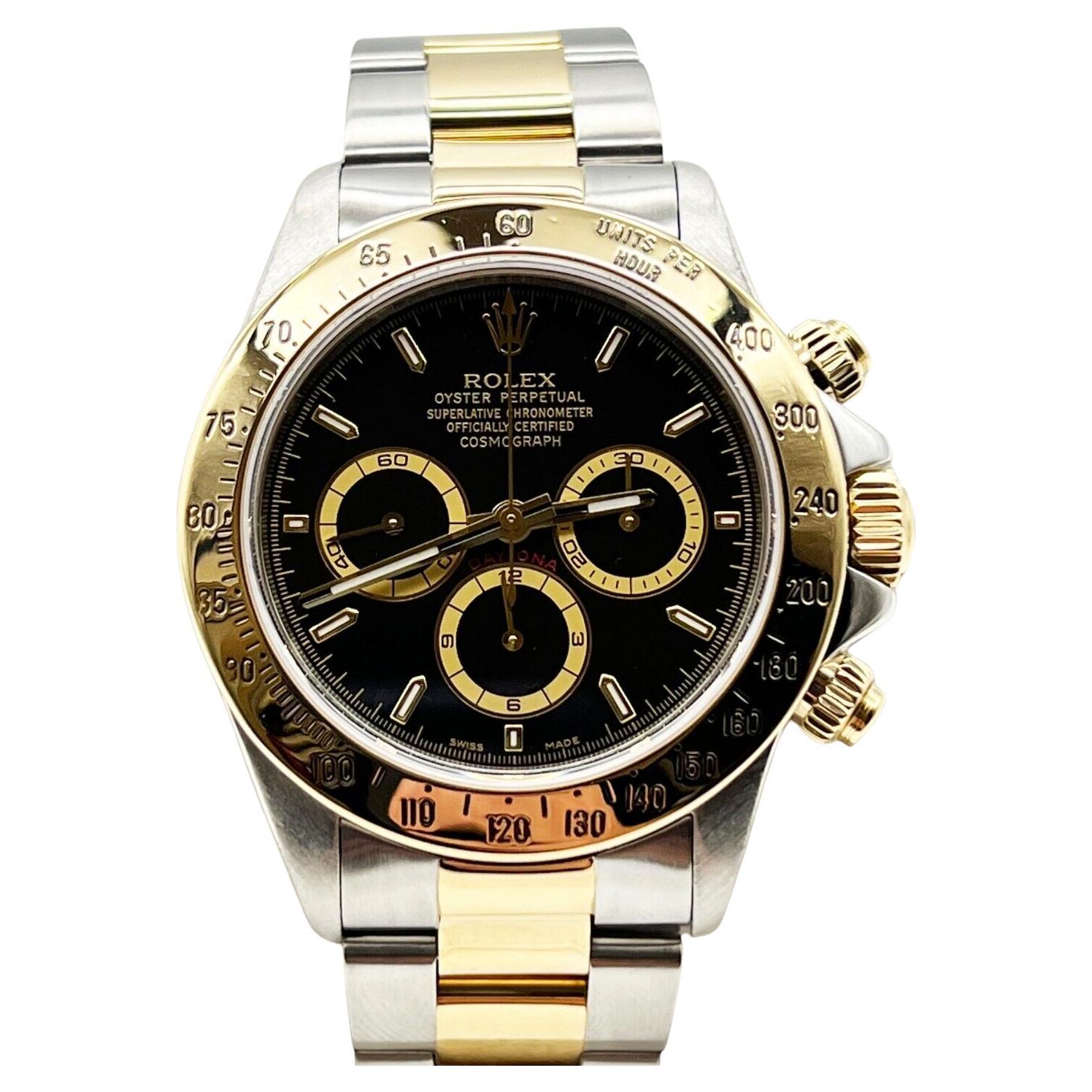Rolex Daytona Stainless Steel Zenith Movement White Dial Automatic ...