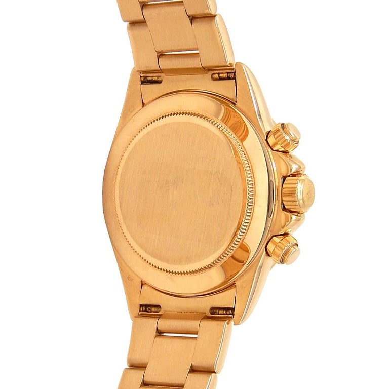 Rolex Daytona 16528, White Dial, Certified and Warranty at 1stDibs