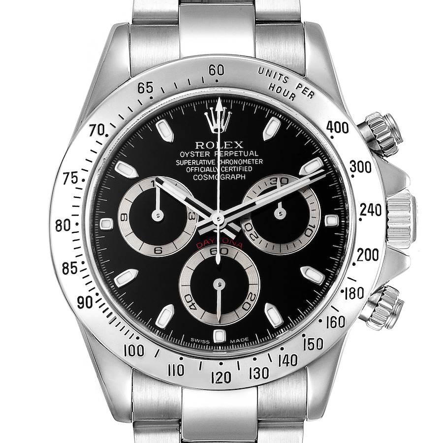 Rolex Cosmograph Daytona Platinum Diamond Index Dial Watch 116576TBR at ...