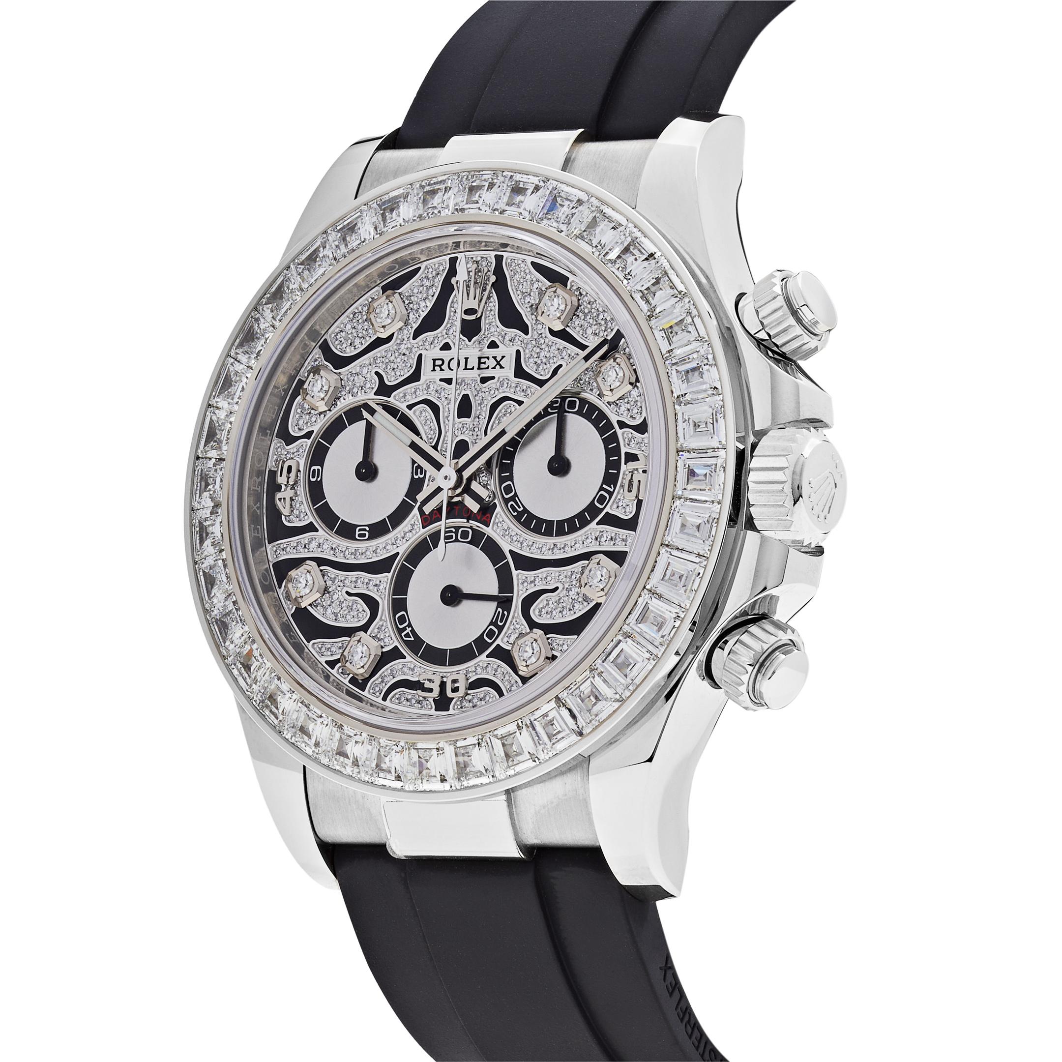 Rolex Daytona Eye of the Tiger White Gold 116589TBR For Sale at 1stDibs