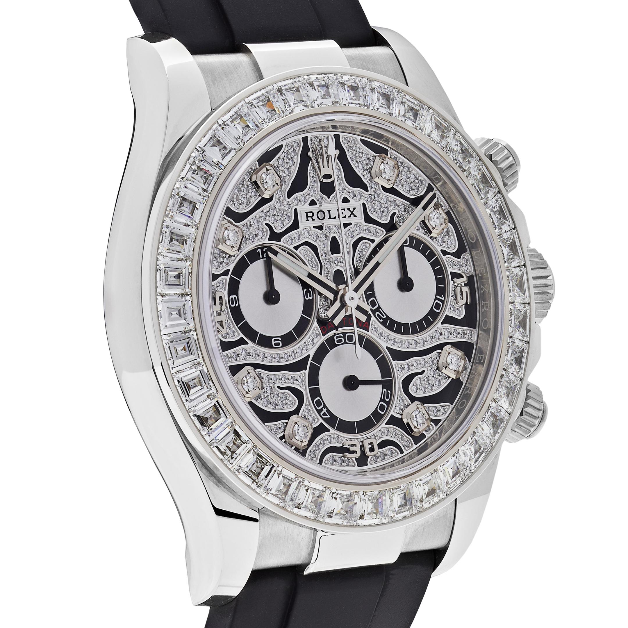 Rolex Daytona Eye of the Tiger White Gold 116589TBR For Sale at 1stDibs