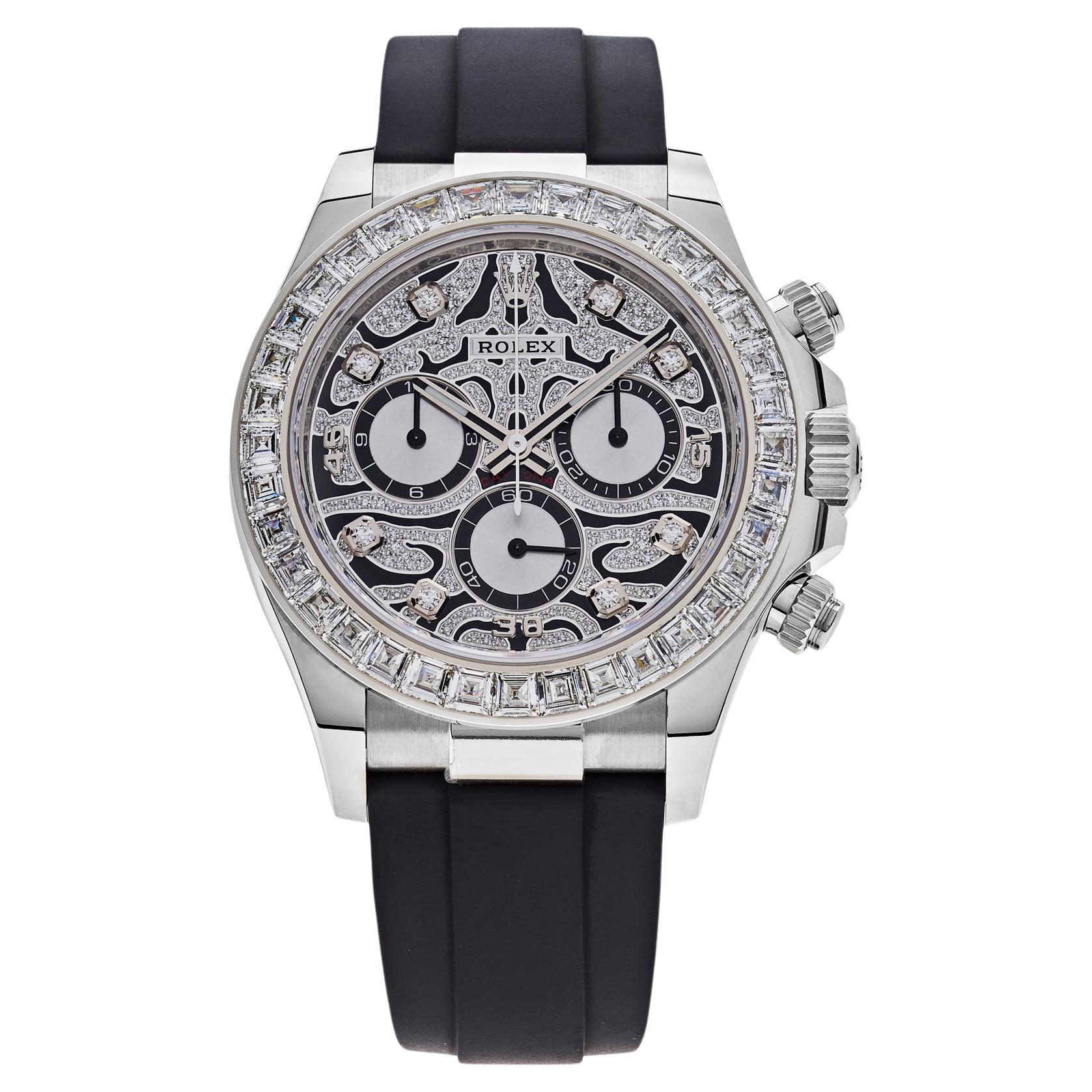 Rolex Daytona Eye of the Tiger White Gold 116589TBR For Sale at 1stDibs