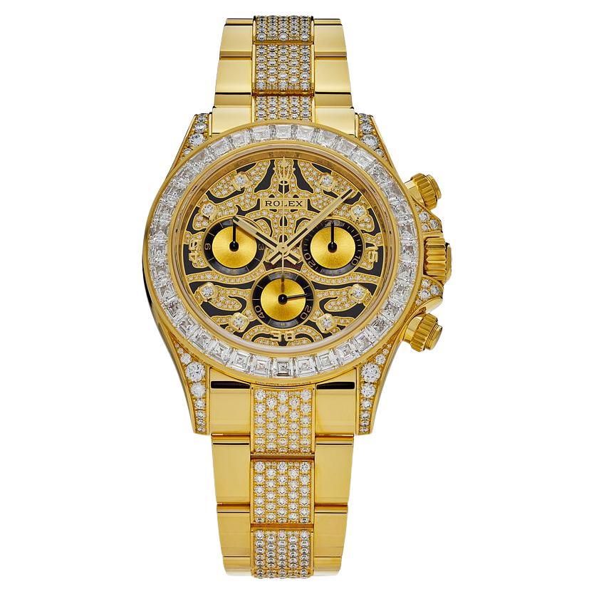 Rolex Daytona 0 116588TBR Men Yellow Gold Eye of the Tiger'' Watch at ...