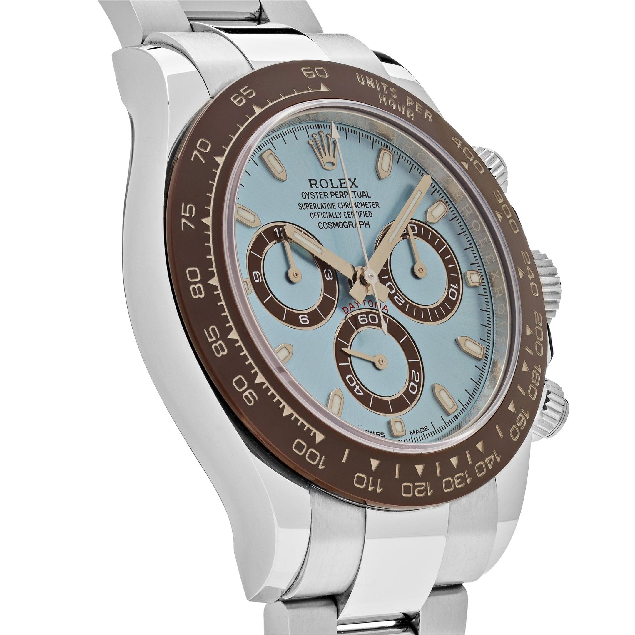 Rolex Daytona Platinum Ice Blue Dial 116506 (2023) For Sale at 1stDibs ...