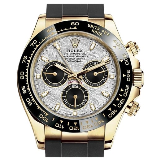 ROLEX A Yellow Gold Pink "Stella" Dial Day-Date Wristwatch For Sale at ...
