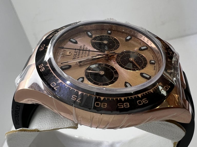 Rolex Daytona Rose Gold Sundust Dial Brand New Men's Watch For Sale at ...