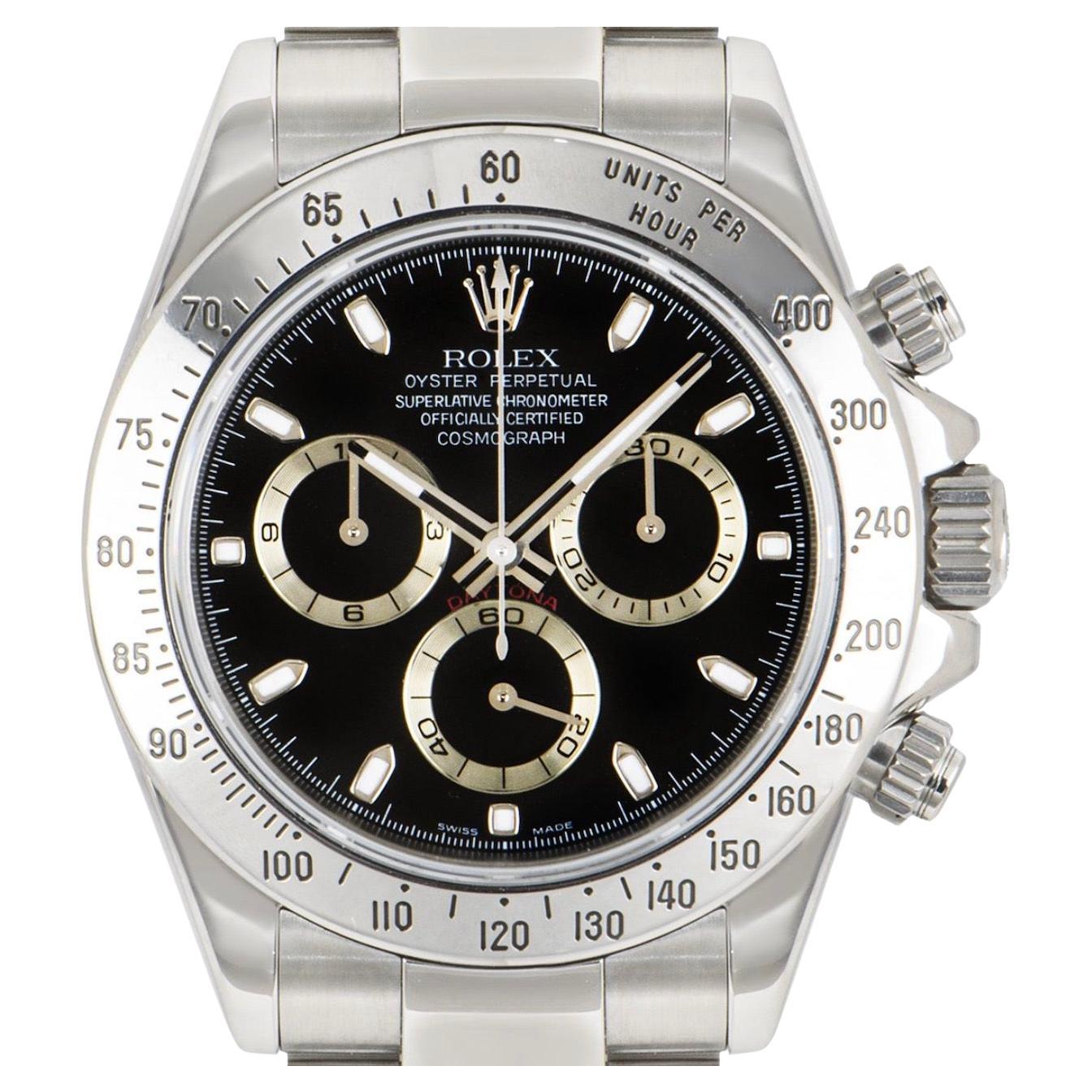 2014 Rolex Daytona Stainless Steel 116520 Wristwatch at 1stDibs