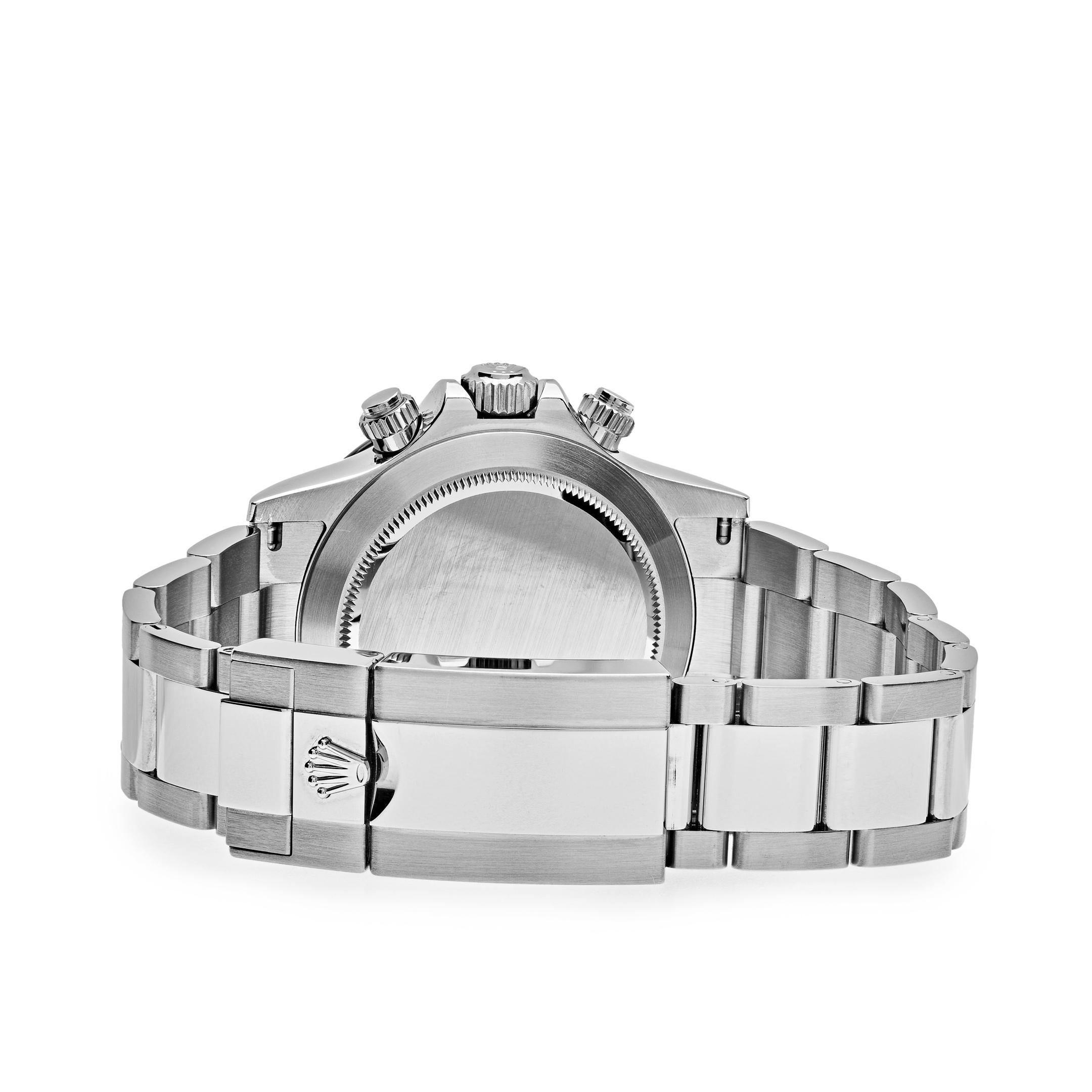 Rolex Daytona Stainless Steel White Dial Ceramic Bezel 116500LN, '2017 ...