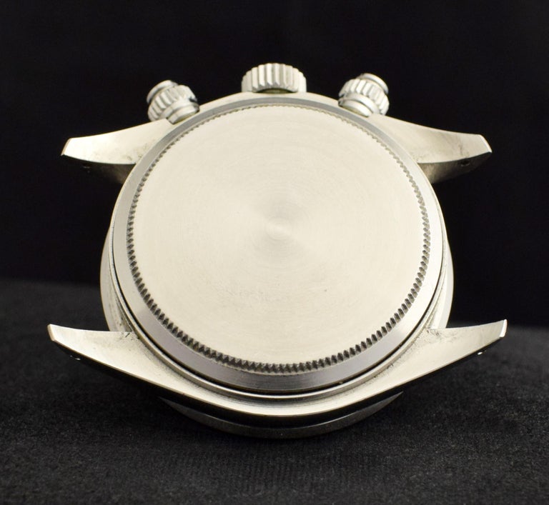 Rolex Daytona Steel Black Dial Big Red 6263 Stardust Sub Registers ...