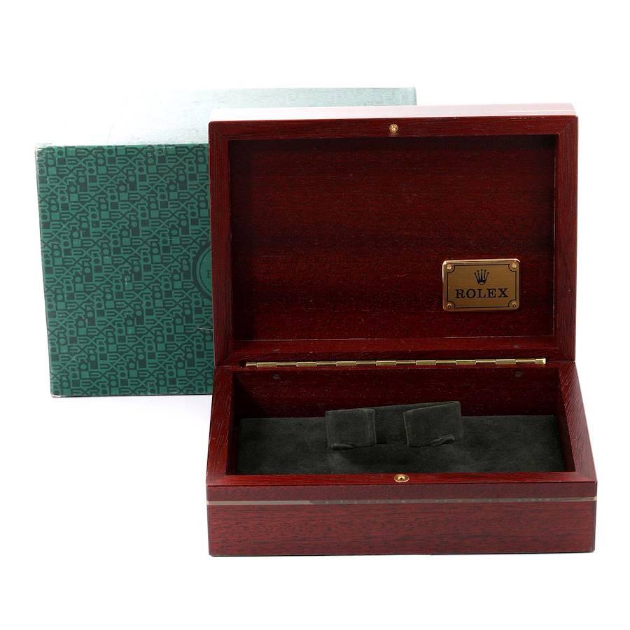 Rolex Daytona Steel Yellow Gold Inverted 6 Black Dial Mens Watch 16523 ...