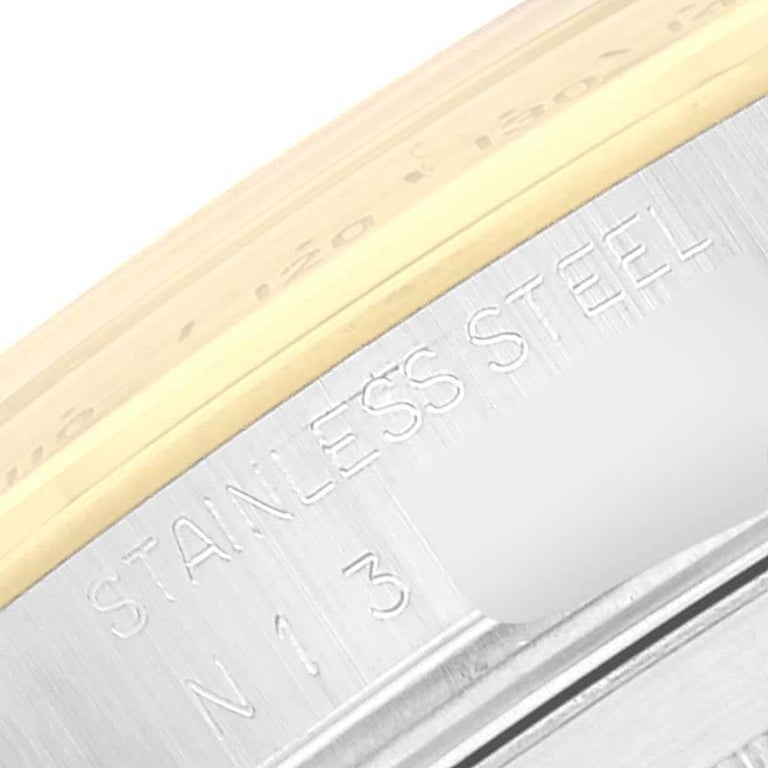 Rolex Daytona Steel Yellow Gold Inverted 6 Black Dial Watch 16523 Box ...