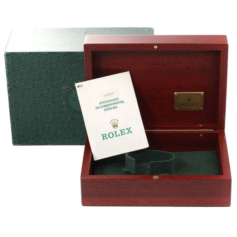 Rolex Daytona Steel Yellow Gold Inverted 6 Diamond Dial Mens Watch ...