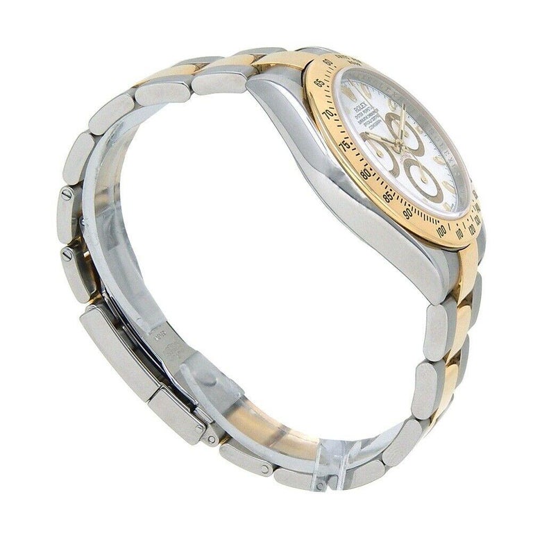 Rolex Daytona Z Serial 18k Yellow Gold and Stainless Steel Automatic ...