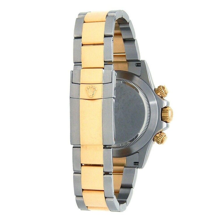 Rolex Daytona Z Serial 18k Yellow Gold and Stainless Steel Automatic ...