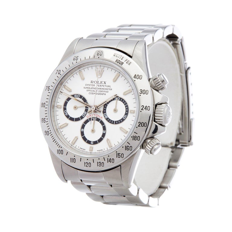 Rolex Daytona Zenith Inverted 6 Chronograph Stainless Steel 16520 at ...