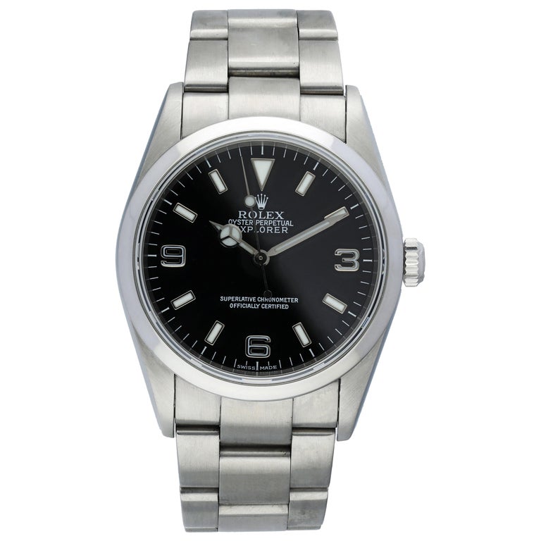 Rolex Explorer 114270 Men's Watch For Sale at 1stDibs