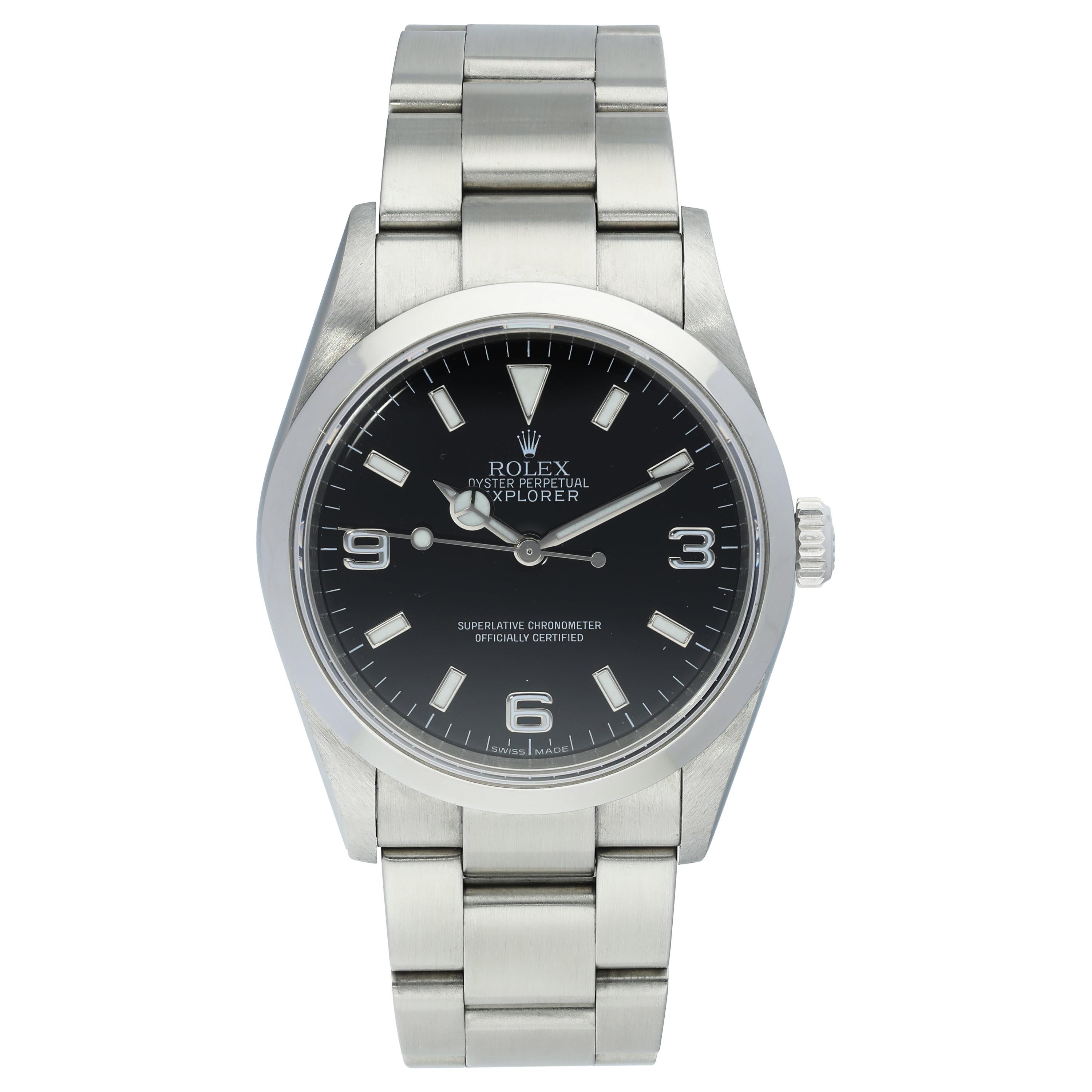 Rolex Explorer 114270 Men's Watch For Sale at 1stDibs