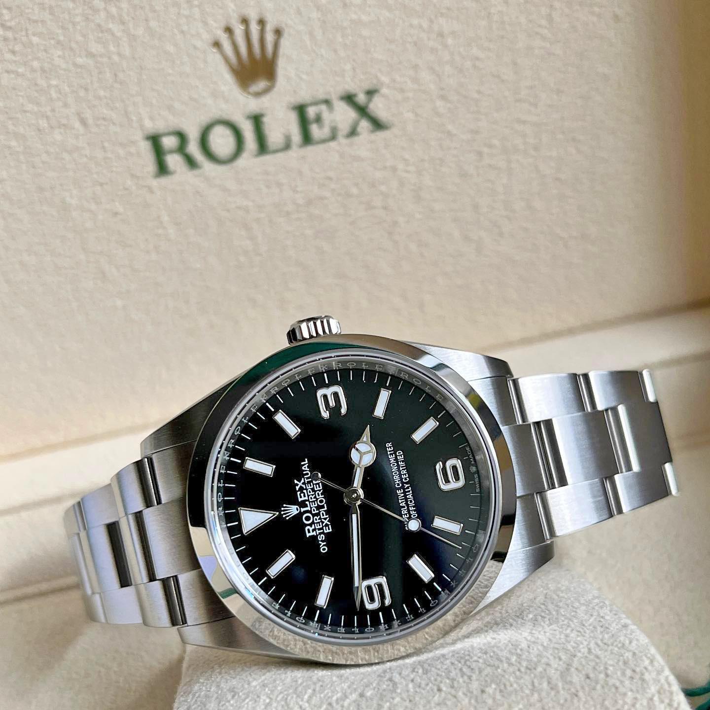 Rolex Explorer, 124270-0001, Unworn Watch, 2022, B+P For Sale at ...