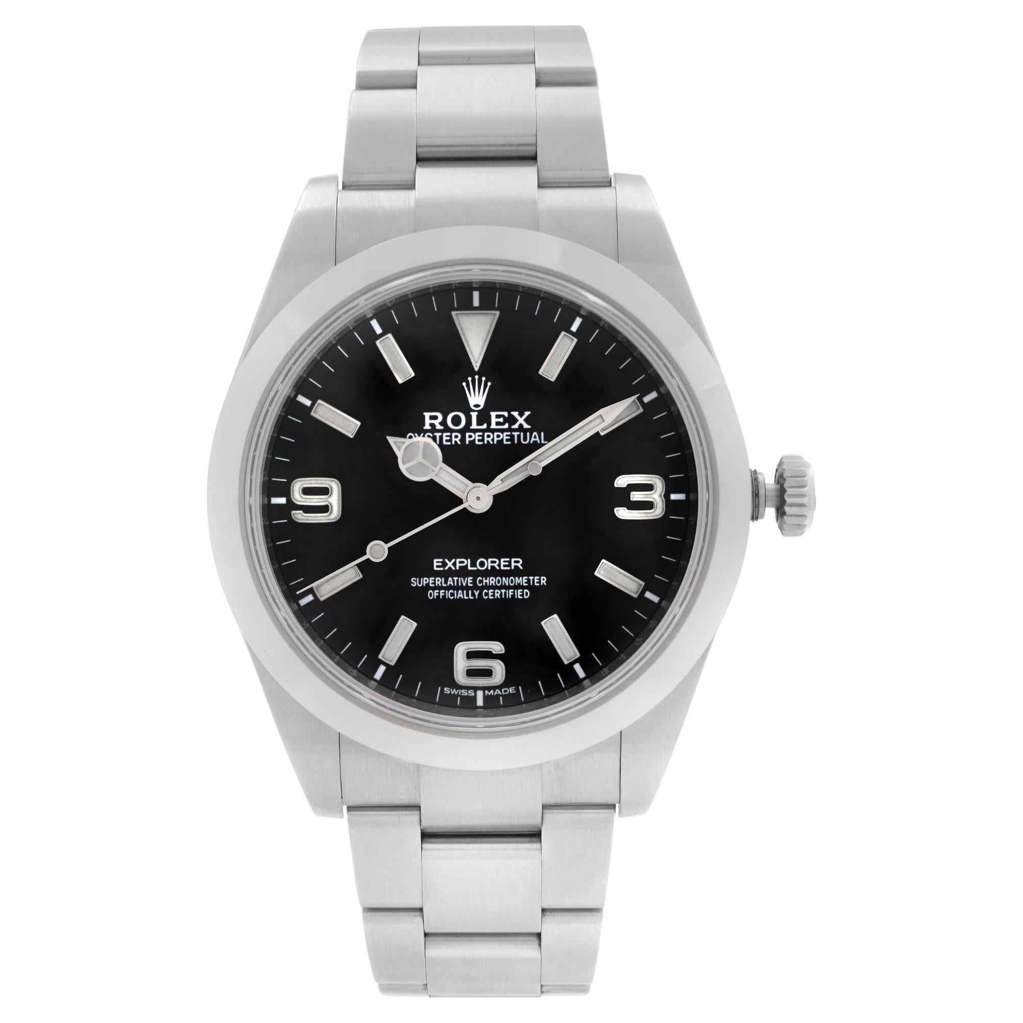 Rolex 116400 V-Serial Milgauss White Dial Stainless Steel Swiss ...