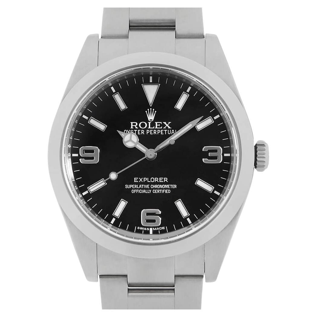 Rolex Explorer I 214270 Early Model Blackout, Used Men's Watch, Random ...