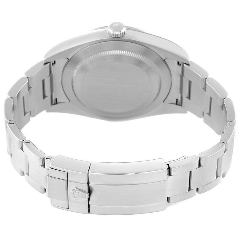 Rolex Explorer I Black Dial Steel Mens Watch 214270 at 1stDibs