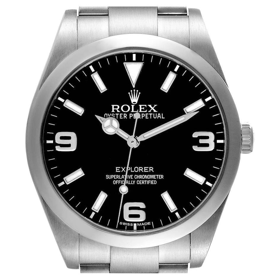 Rolex Explorer Automatic Steel Vintage Mens Watch 1016 For Sale at 1stDibs