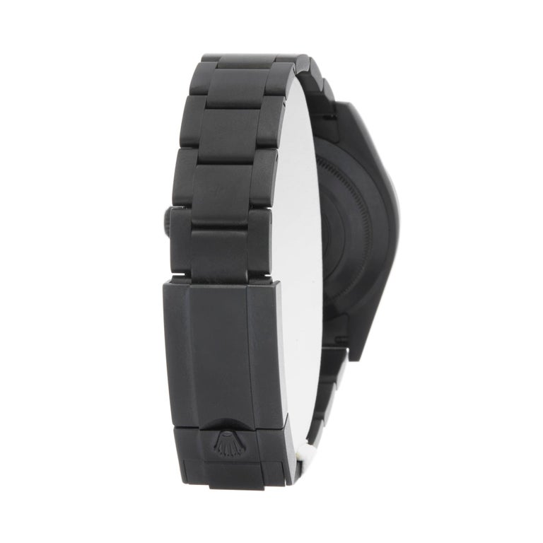 Rolex Explorer I Hercules Skull Dlc Coated Stainless Steel 214270 at ...