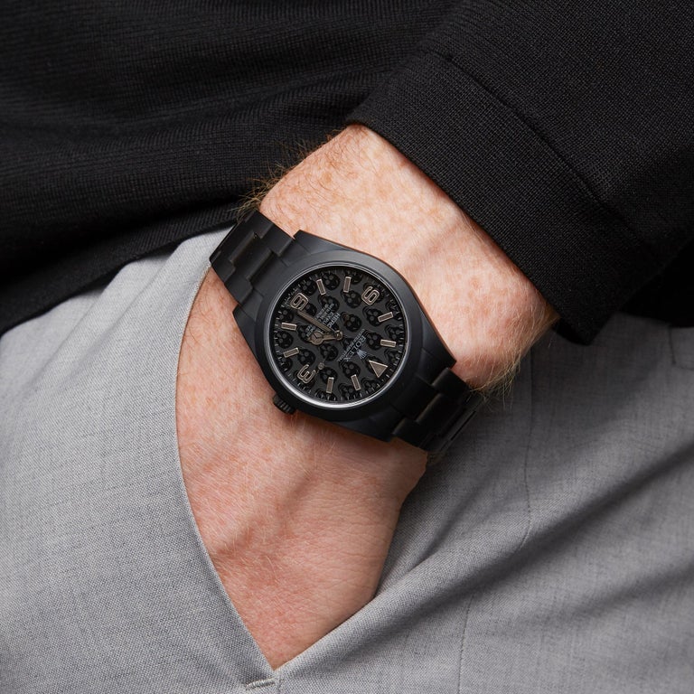 Rolex Explorer I Hercules Skull Dlc Coated Stainless Steel 214270 at ...