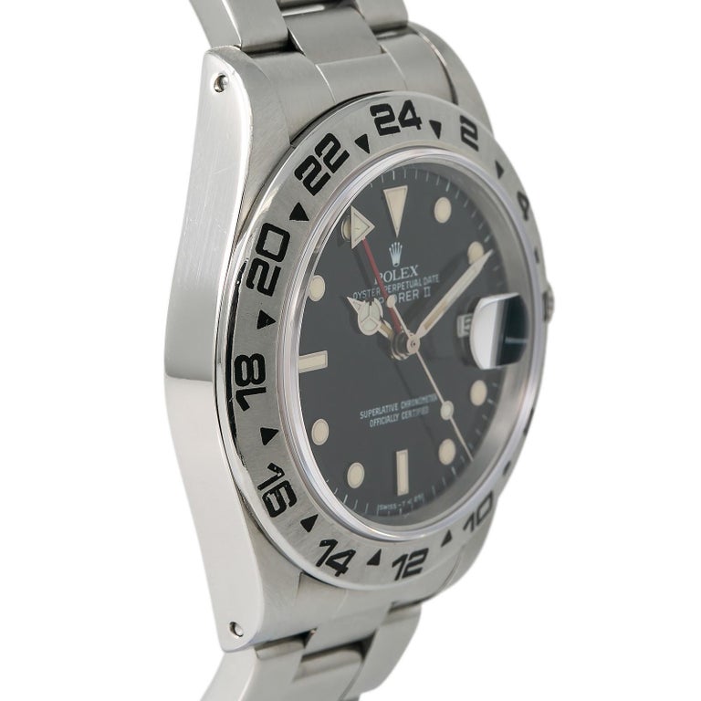 Rolex Explorer II 16550, White Dial, Certified and Warranty For Sale at ...