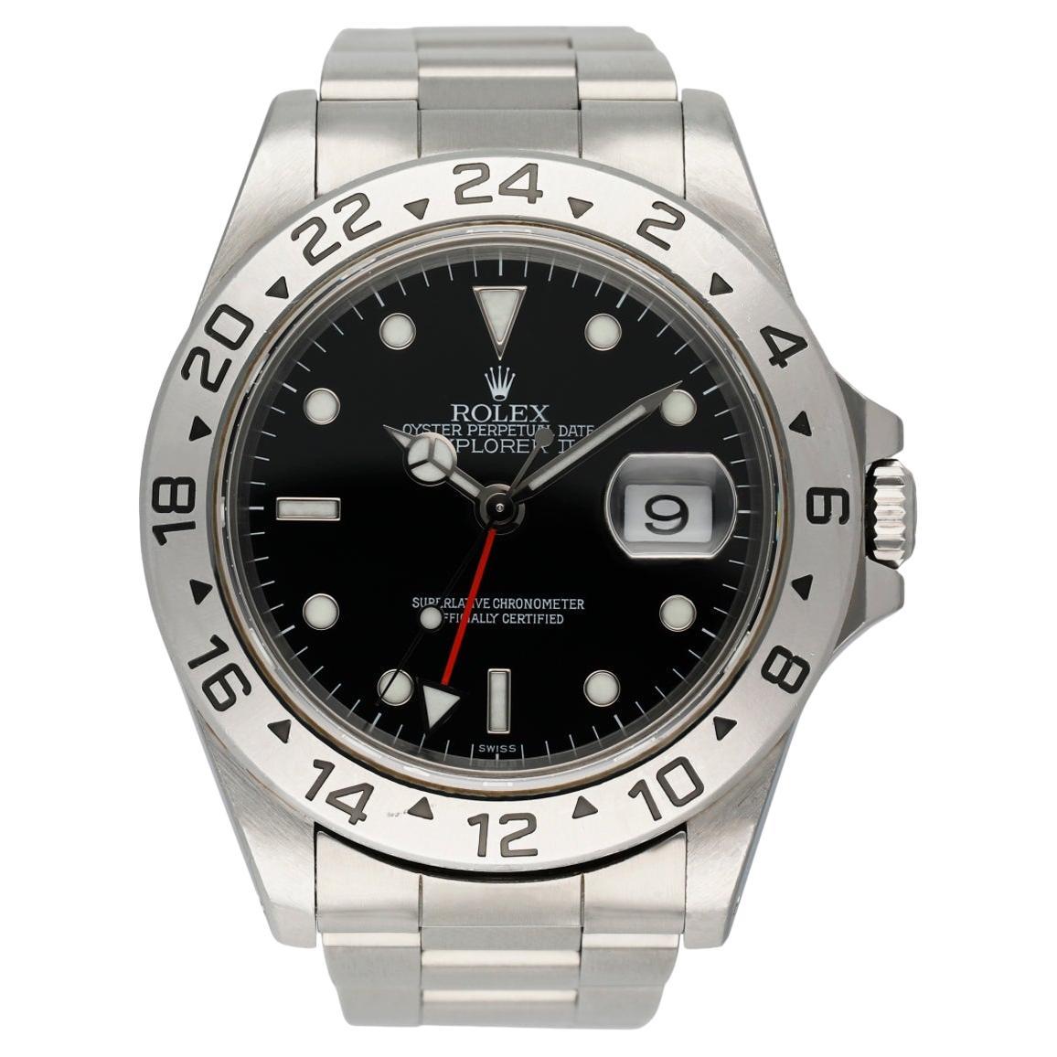 Rolex Explorer II 16550, White Dial, Certified and Warranty For Sale at ...