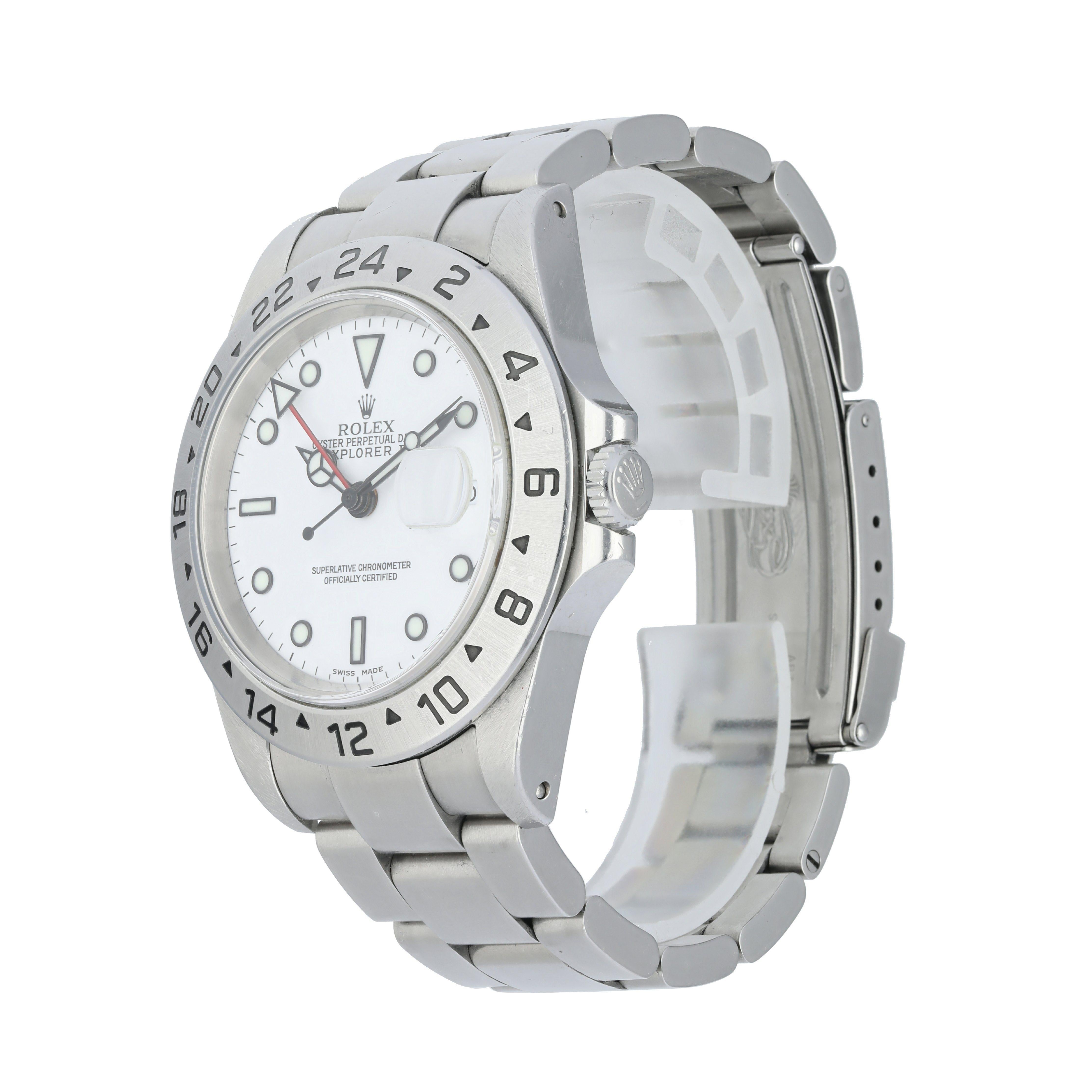 Rolex Explorer II 16570 Men's Watch For Sale at 1stDibs